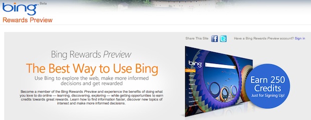 Microsoft's Bing Loyalty Scheme Keeps It in the Family - Fast Company