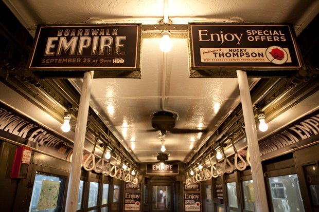 NYC's MTA Takes The 2/3 Train To Yesteryear For HBO's "Boardwalk Empire ...