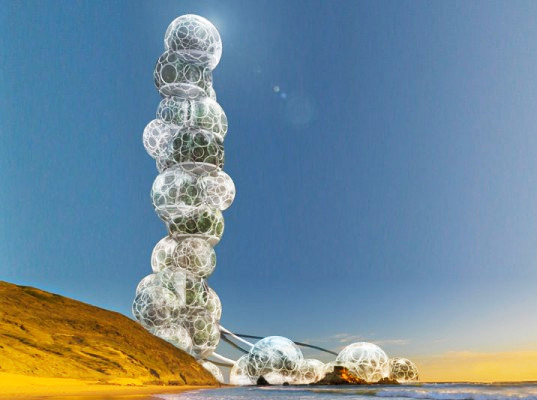 The Freshwater Factory: A Bubble-Shaped Skyscraper That Desalinates Sea ...