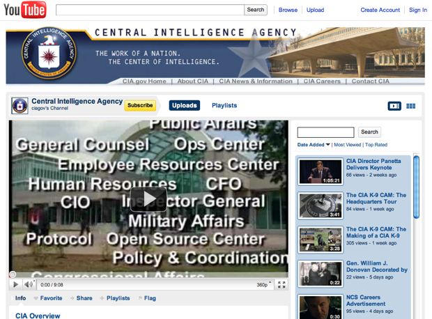 CIA's Revamped Website Has Flickr Stream, New Kids' Games, YouTube ...