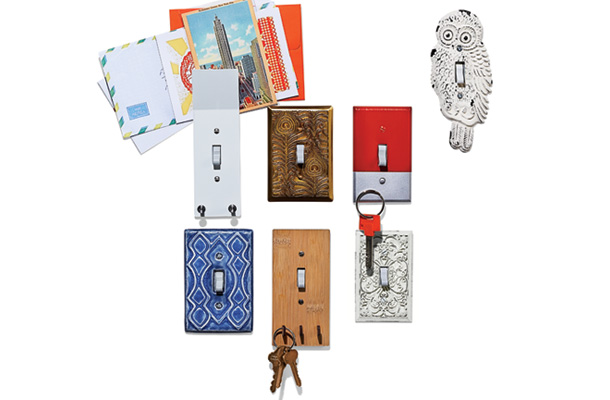 Kitschy Light Switches That Double As Decoration, Key Hooks, And Mail ...