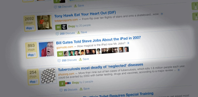 First Look: Digg Version 4 - Fast Company