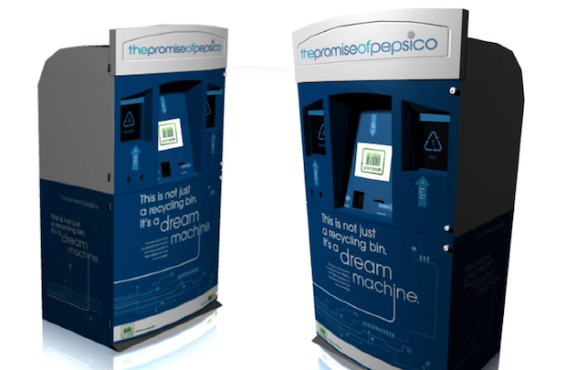 Pepsi's "Dream Machine" Gives Rewards for Recycling, Giant Check Comes ...