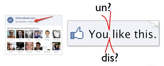 Facebook Adds Unlike to Pages, Still Won't Go for the Thumbs-Down ...