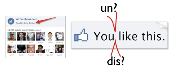 Facebook Adds Unlike to Pages, Still Won't Go for the Thumbs-Down ...