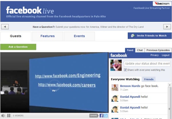 Facebook's Live Web Video Channel May Not Rock Your Socks Off - Fast ...