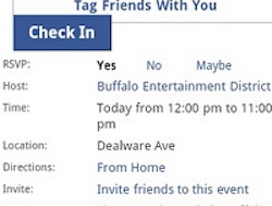 What Is Facebook Doing, Adding Checkins to Events? - Fast Company