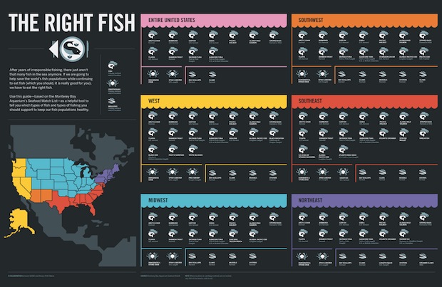 Infographic of the Day: Eating the Right Fish - Fast Company