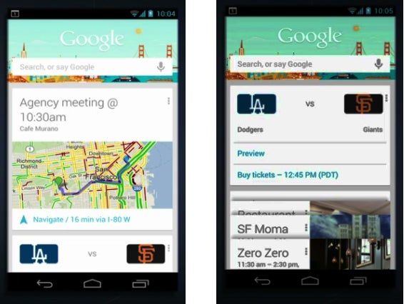 Google Now's Personalized Search With Automated Results: Creepy Or The ...