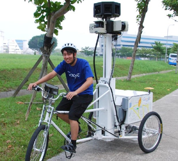 Google's Trike Fleet Takes Its Street View Peepers Off-Road - Fast Company