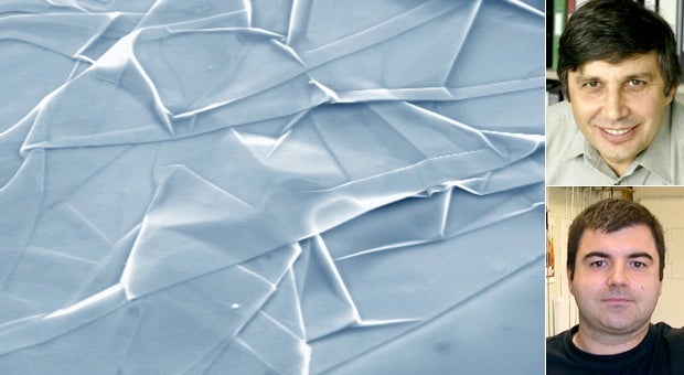 Super-Thin Graphene Earns Andre Geim, Konstantin Novoselov a Physics ...