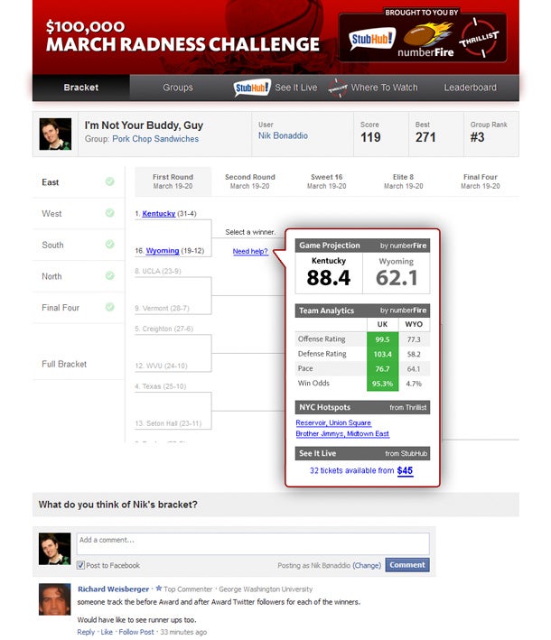 NumberFire: "Moneyball" For Fantasy Leagues - Fast Company