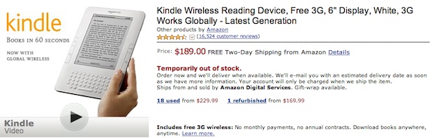 Amazon Kindle 2 Sold Out, but What Does It Mean? - Fast Company