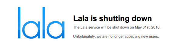 Here's a Swan Song for Lala as Apple Axes the Music Streaming Service ...