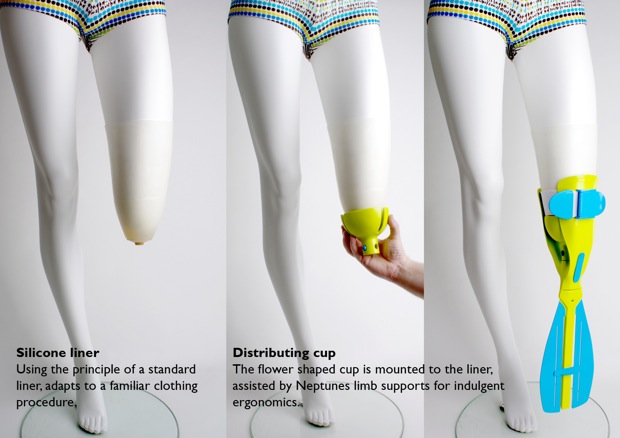 Prosthetic Flipper Turns Amputees Into Mermen - Fast Company