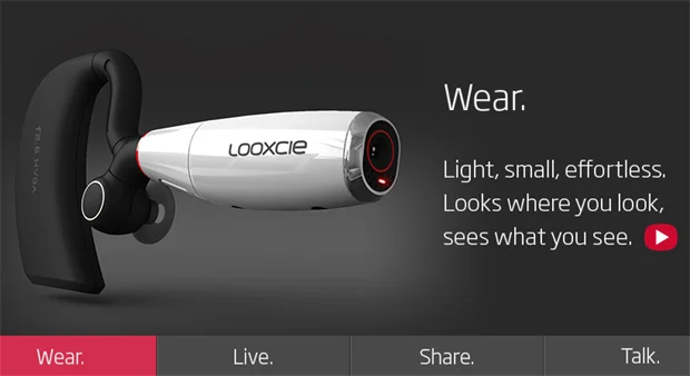Looxcie: Bluetooth Headset Camcorder is TiVo for Life - Fast Company
