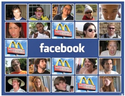Facebook Fronts on Foursquare, Drinks McDonald's Milkshake - Fast Company
