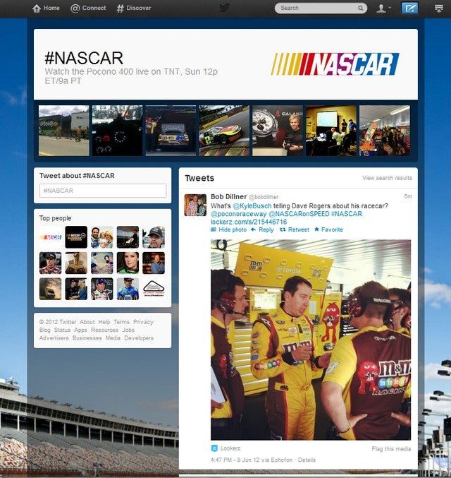NASCAR And Twitter Team Up For Audience Growth - Fast Company