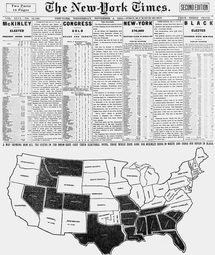 Infographics of the Day: Incredible Election Maps Reveal a Country ...