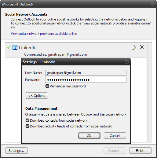 Microsoft Outlook Social Connector Is No Buzz (But Maybe That's a Good ...