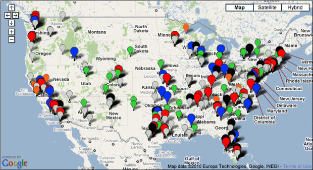 Cato Institute Uses Google Maps to Show Botched SWAT Raids - Fast Company