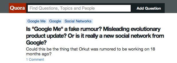 "Google Me" Social Network Rumors Fueled: It's Real, Heavily Staffed ...