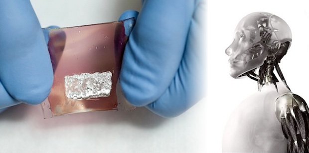 Robot Skin Can Feel Touch, Sense Chemicals, and Soak Up Solar Power ...