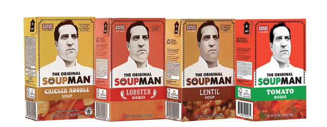 The Brand Inspired By The "Seinfeld" Soup Nazi Hits Supermarket Shelves ...