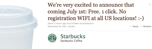 Starbucks Makes Wi-fi Net Access Free in All U.S. Stores, Joins the ...