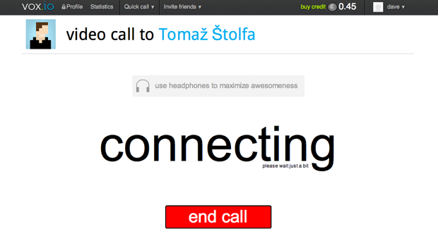 Slovenia Calling: Vox.io Connects Internet Calls Through Your Browser ...