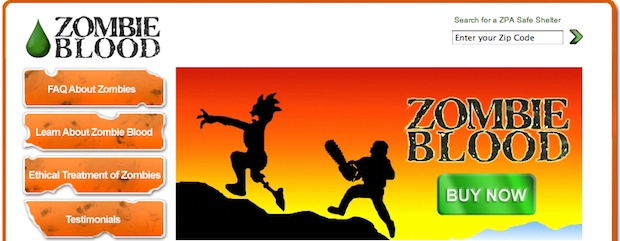 Zombie Blood Quenches Thirst, Boosts Energy, Turns Consumers Into Brain ...