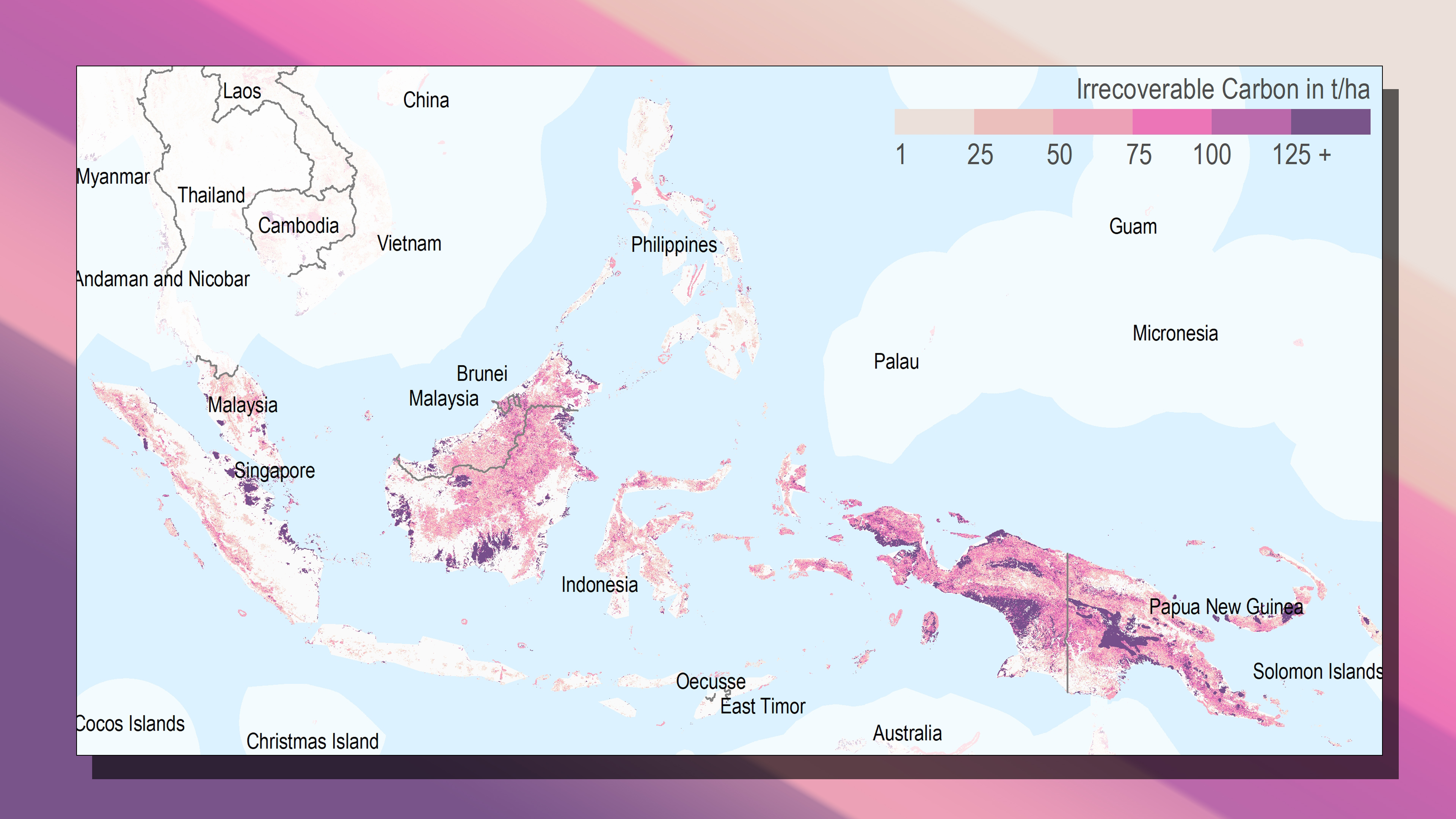 This map shows exactly where the world's most important carbon is ...