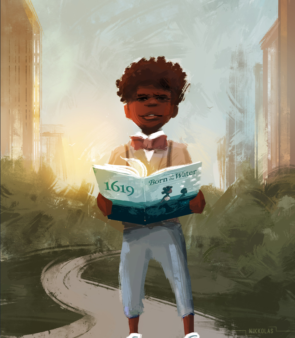 The 1619 Project grapples with the horrors of slavery. This artist ...