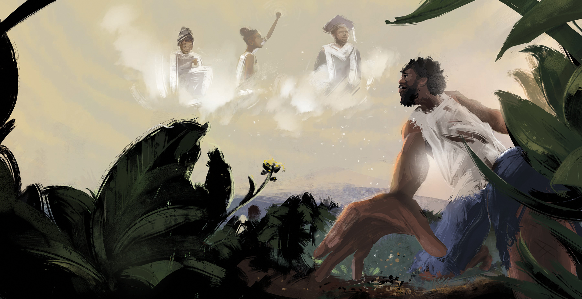 The 1619 Project grapples with the horrors of slavery. This artist ...