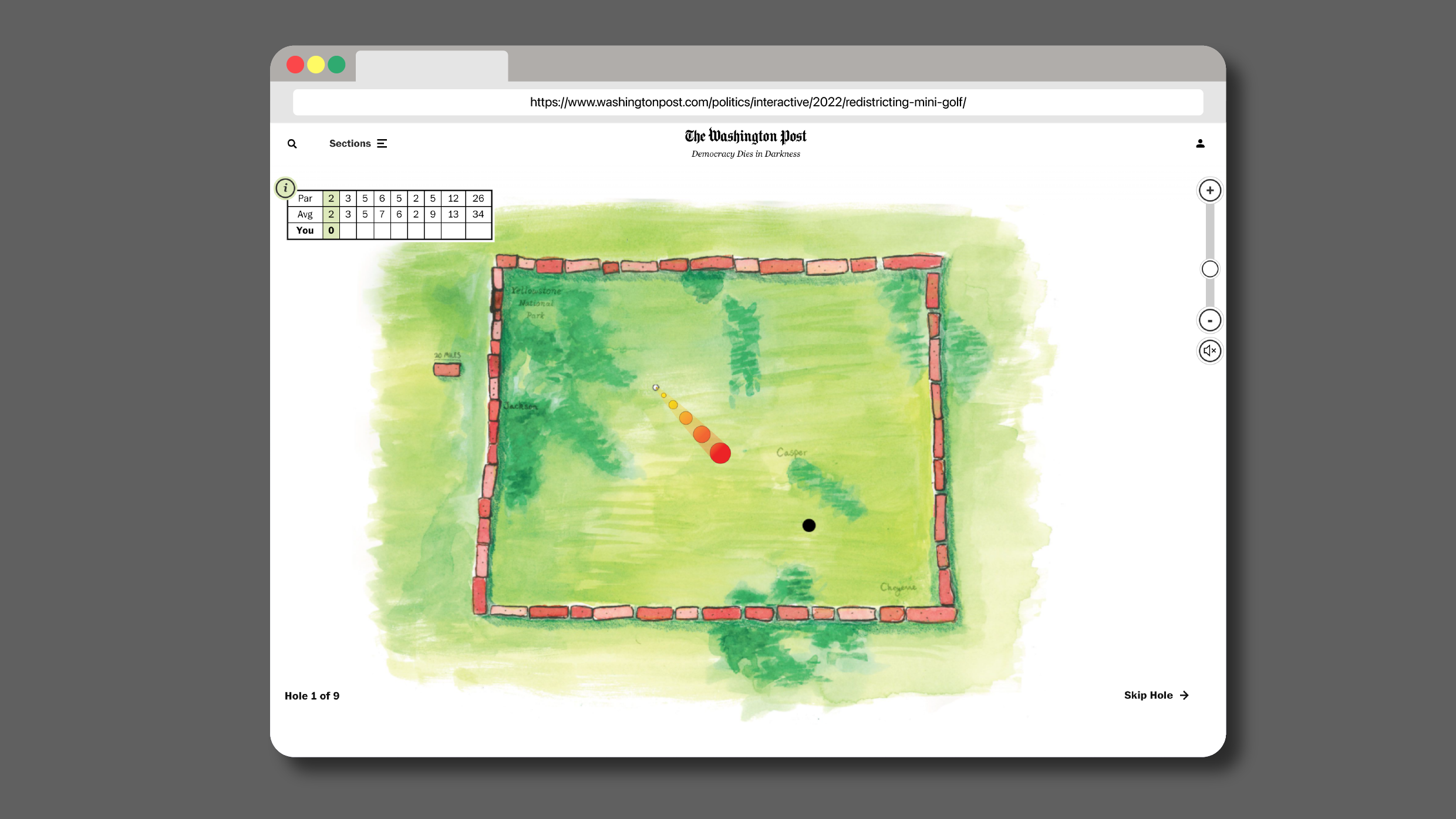 To understand gerrymandering, take a shot at this mini golf course from ...