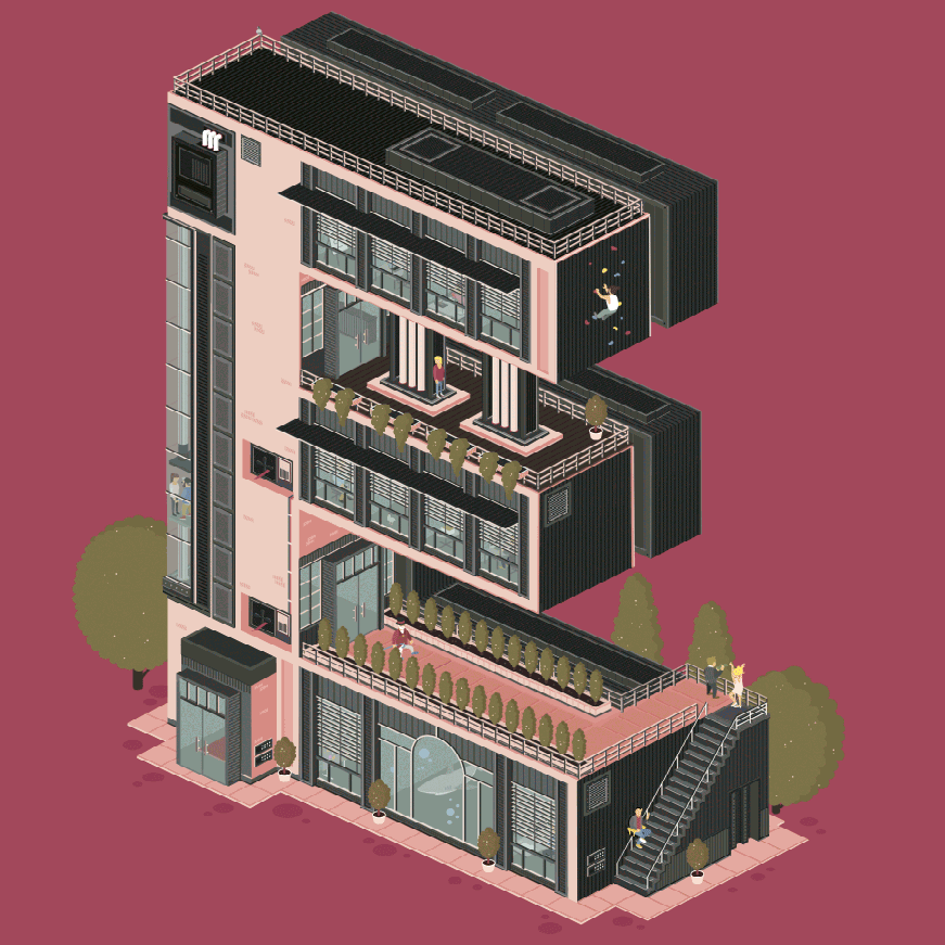 Animated Typographic Architecture Is A Design Nerd's Dream - Fast Company