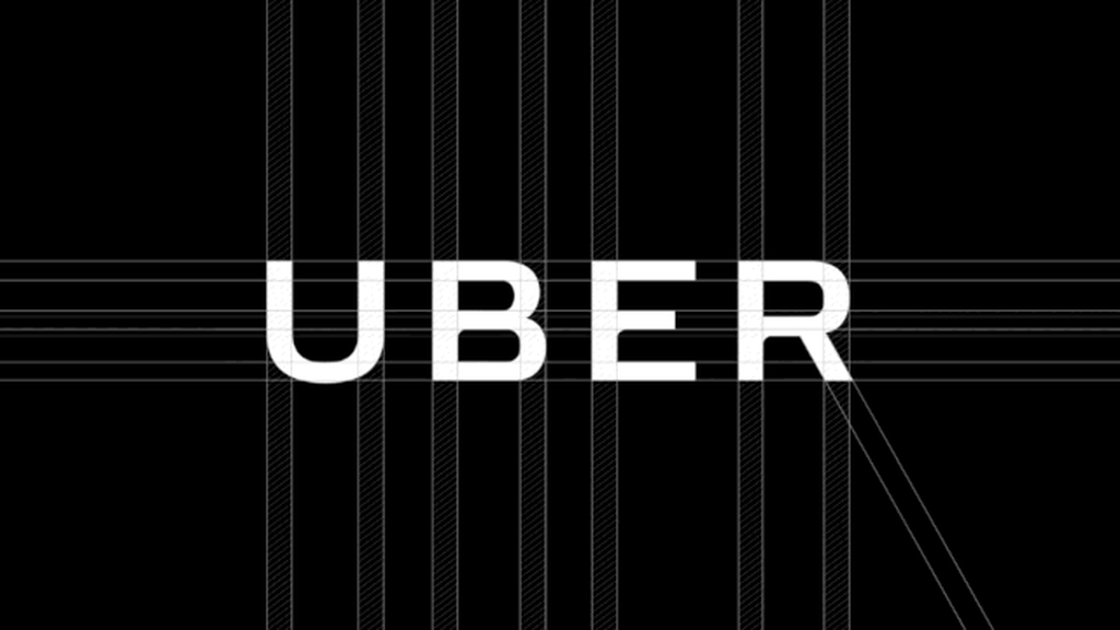 uber logo white