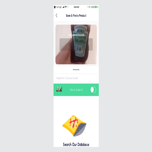 This app makes you a personalized nutrition label for any food - Fast ...