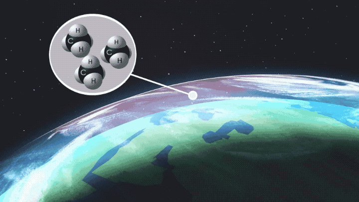 Methane Model NASA Made This 3D View Of Global Methane To Help Track A