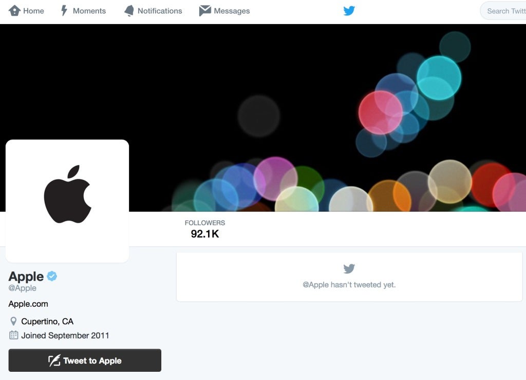 Apple suddenly remembers it has a Twitter account - Fast Company