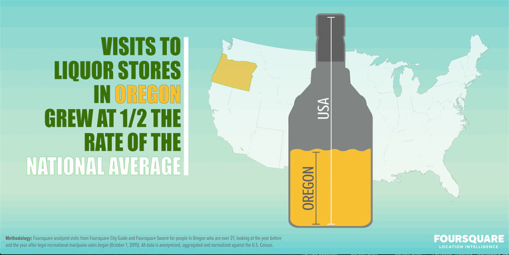 Smoke up, drink up—Foursquare says legal weed isn't hurting the bar ...