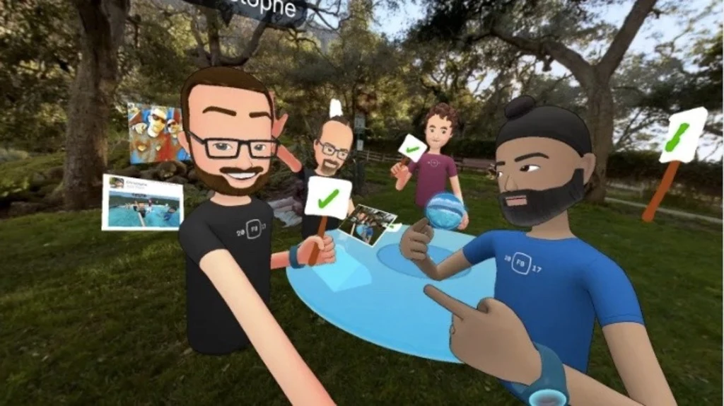 Facebook's first social VR app blends real, virtual worlds - Fast Company