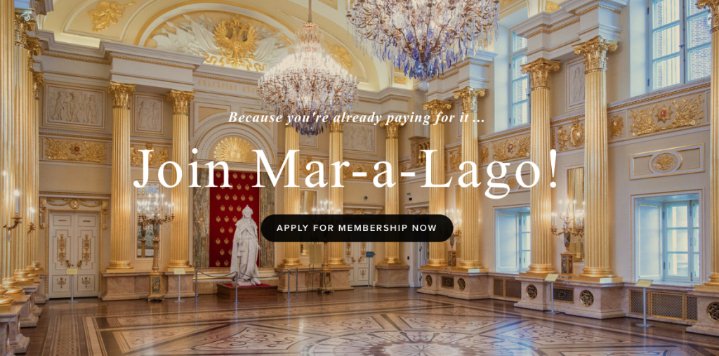 It's Friday, so why not apply for a membership to Mar-a-Lago? - Fast ...