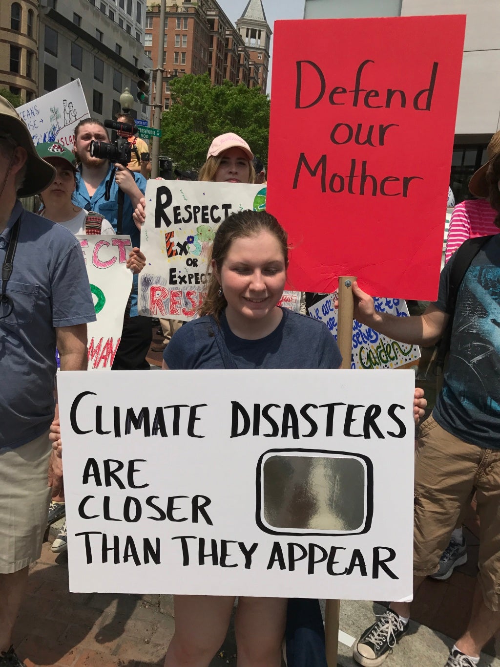 Here are some of the best signs at today's Climate March in D.C. - Fast ...