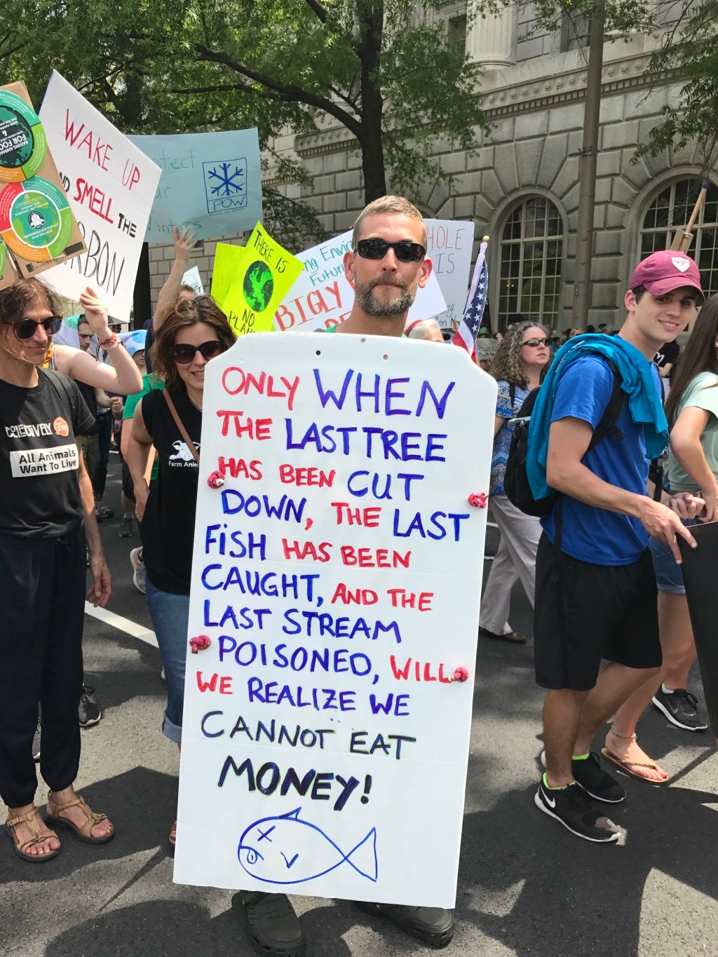 Here are some of the best signs at today's Climate March in D.C. - Fast ...