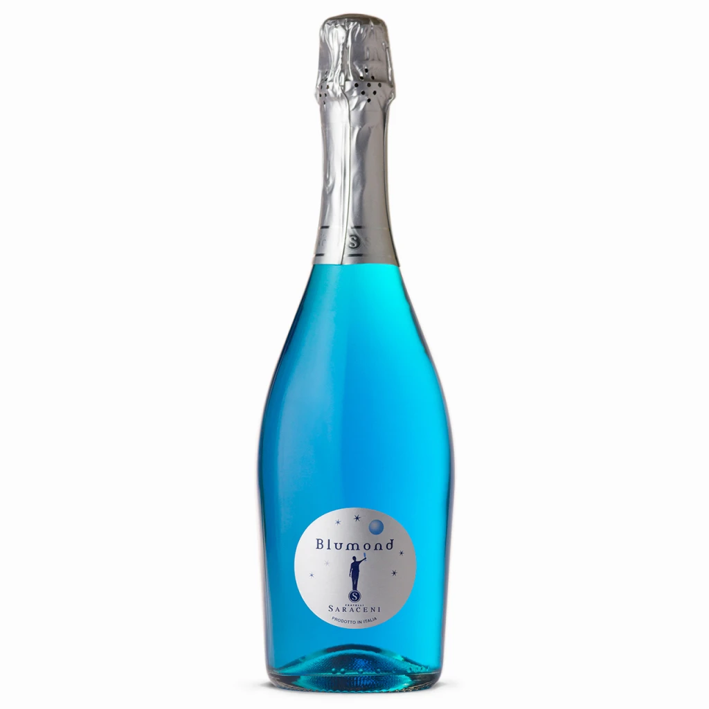 Blue prosecco might be the thing to finally get your mom on Instagram ...