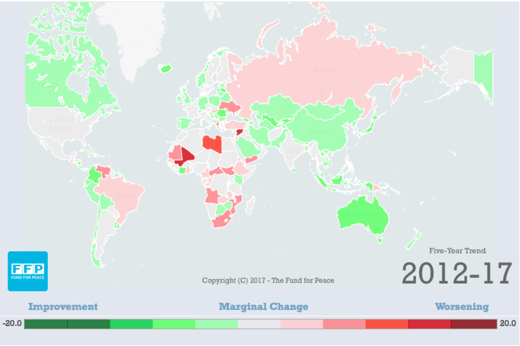 How fragile is the world right now? These interactive maps show you ...