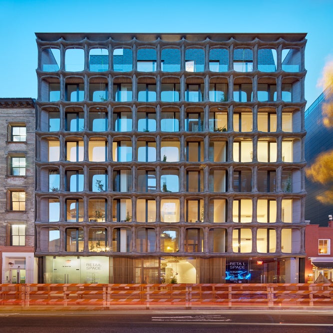 This Skeleton-Inspired Building Brings A Little Gaudí To NYC - Fast Company