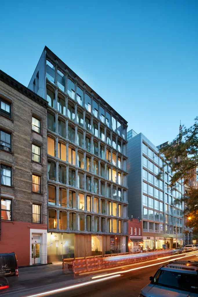 This Skeleton-Inspired Building Brings A Little Gaudí To NYC - Fast Company
