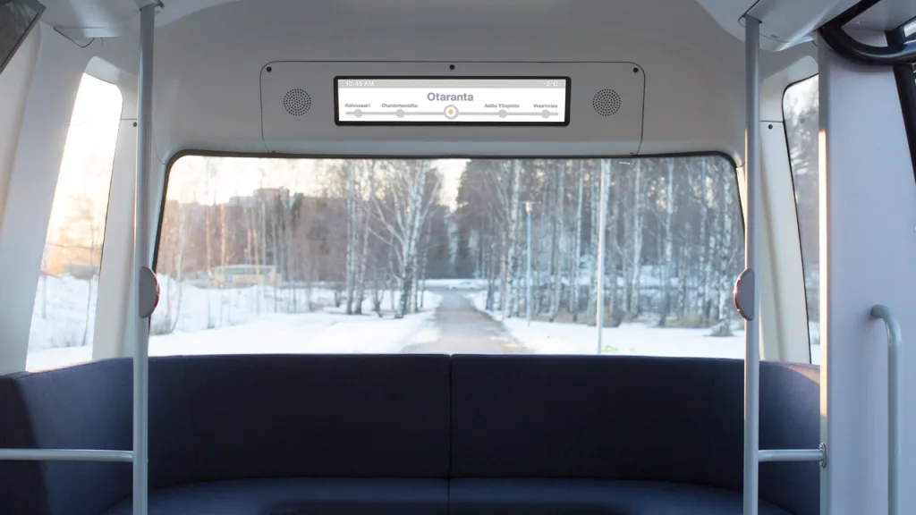 Muji's adorable autonomous bus hits the road in Finland - Fast Company